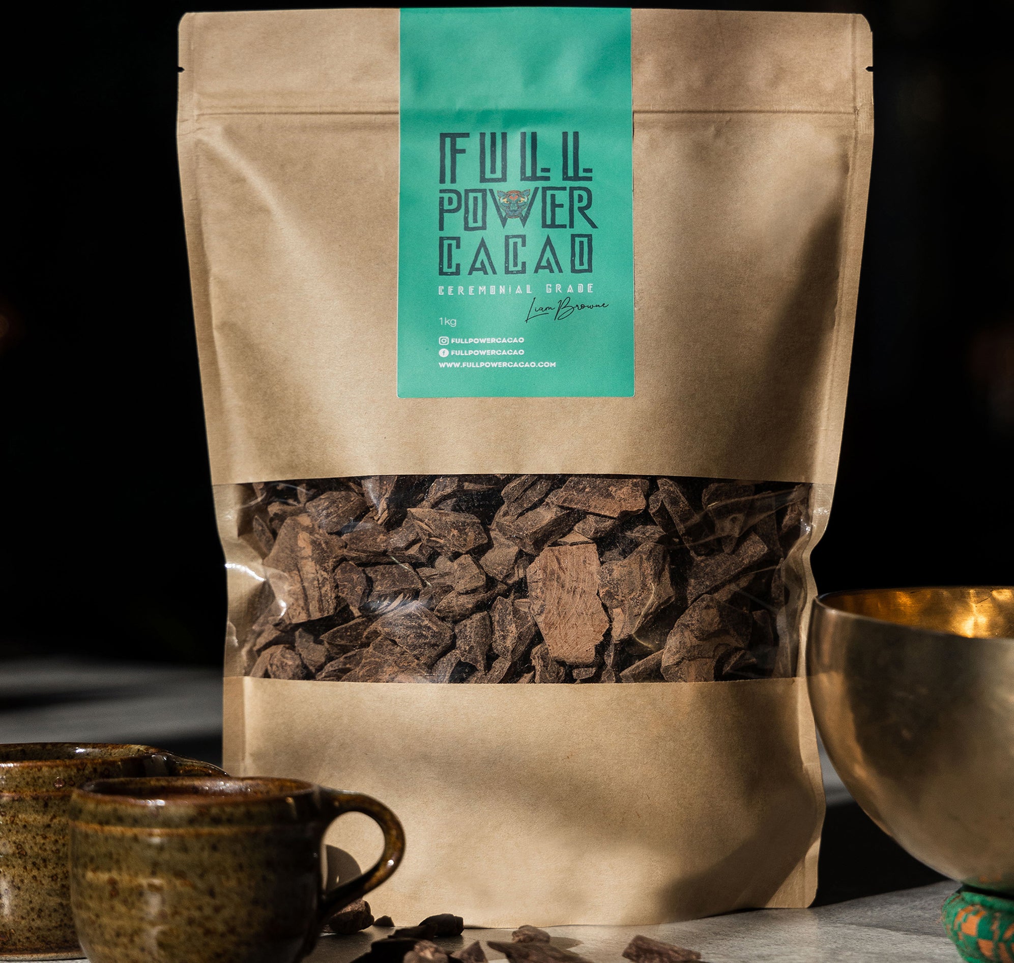 1kg of Ceremonial Grade Cacao | Full Power Cacao – FULL POWER CACAO