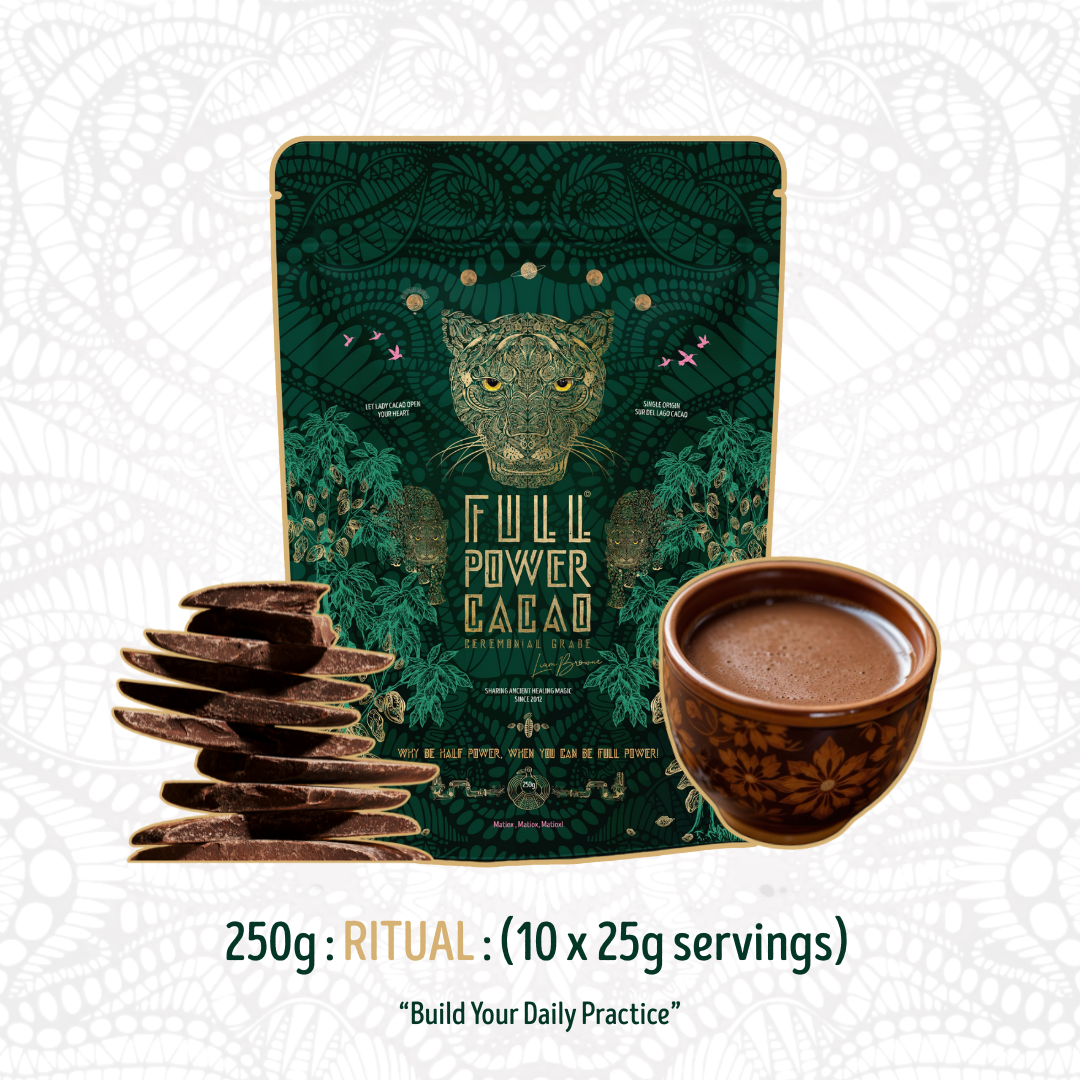 250g of Pure Ceremonial Grade Cacao | Full Power Cacao – FULL POWER CACAO