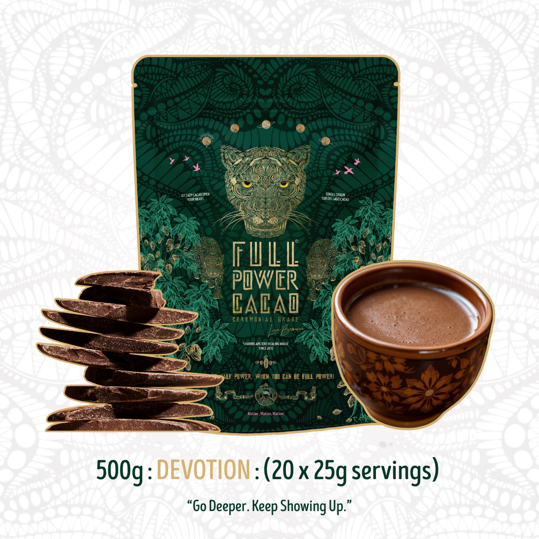 500g of Pure Ceremonial Grade Cacao | Full Power Cacao – FULL POWER CACAO